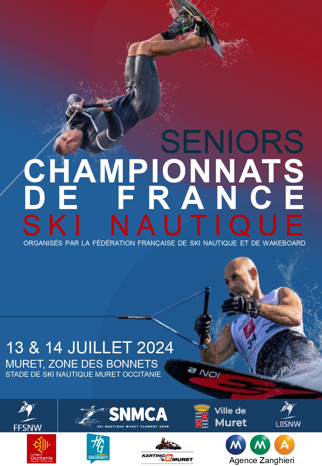 Ski Nautique - Résultats - Championnats de France FFSNW Séniors 2024 ...